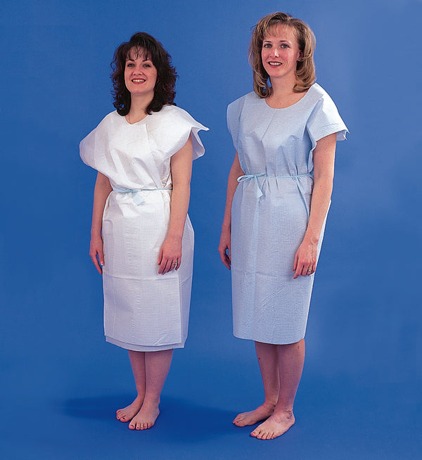 Paper Patient Exam Gowns- White Bx/50 – Medical Supply HQ