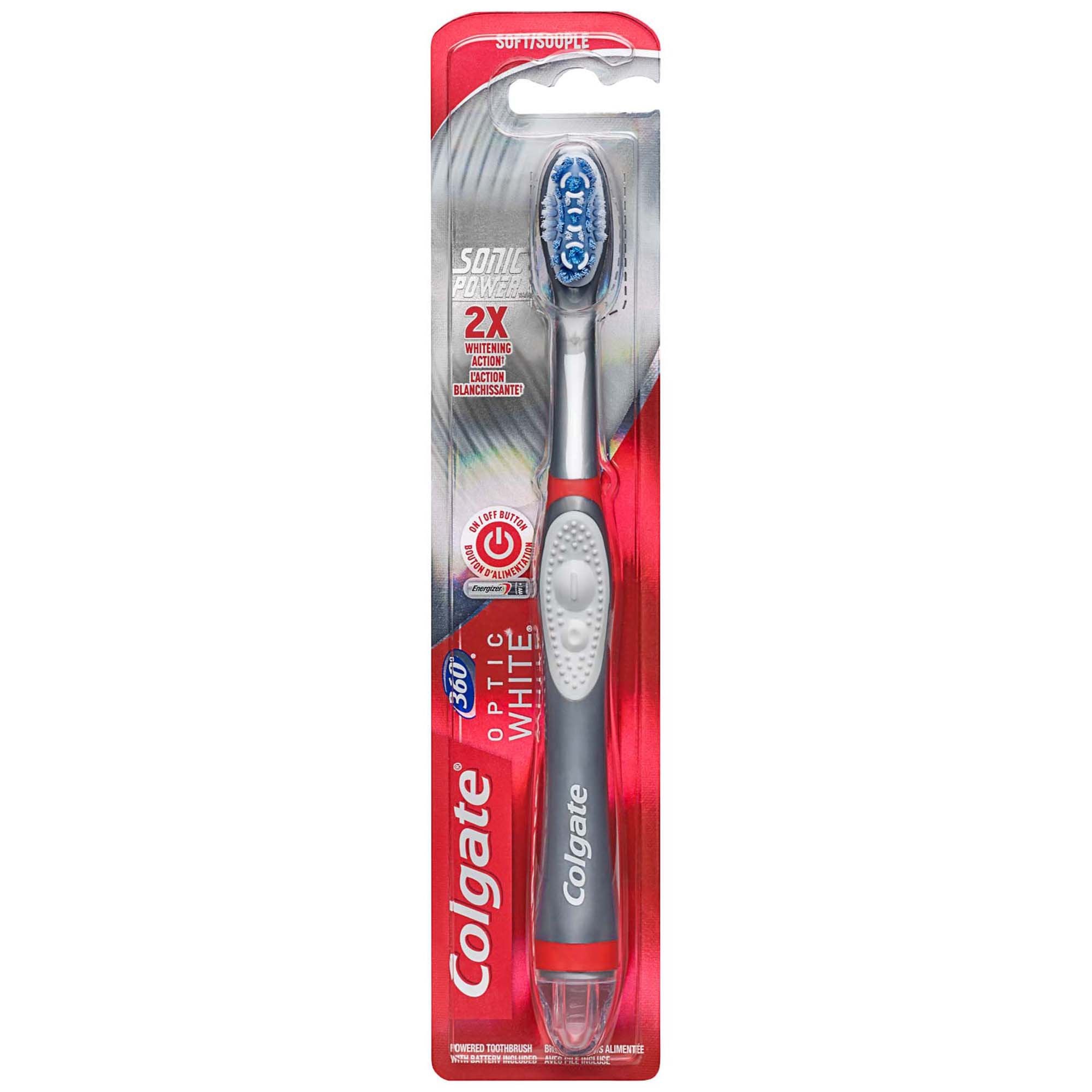 Colgate® 360 Optic White® Sonic Power Toothbrush – Medical Supply HQ