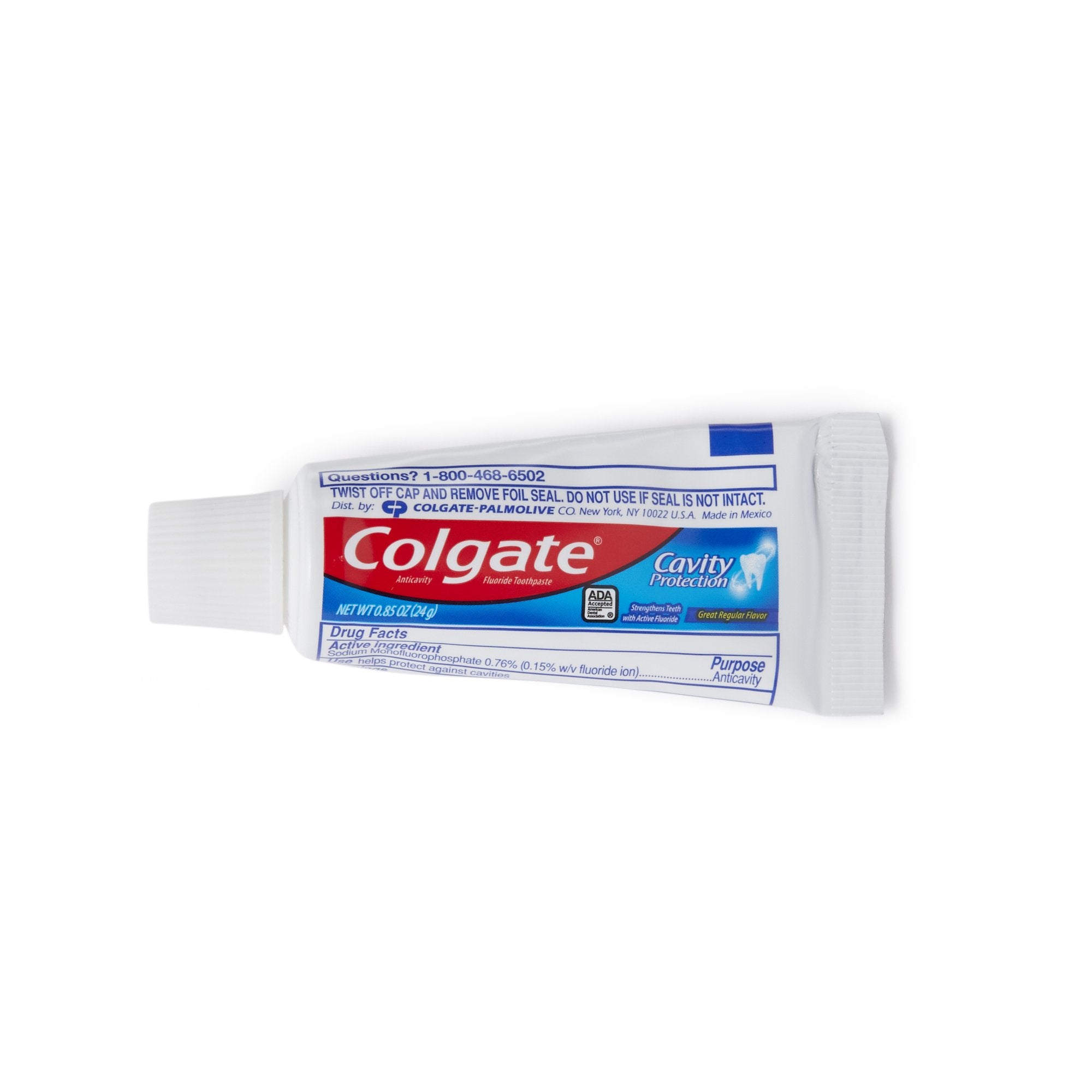 Colgate® Cavity Protection Toothpaste Regular Flavor, 0.85 oz. Tube ...