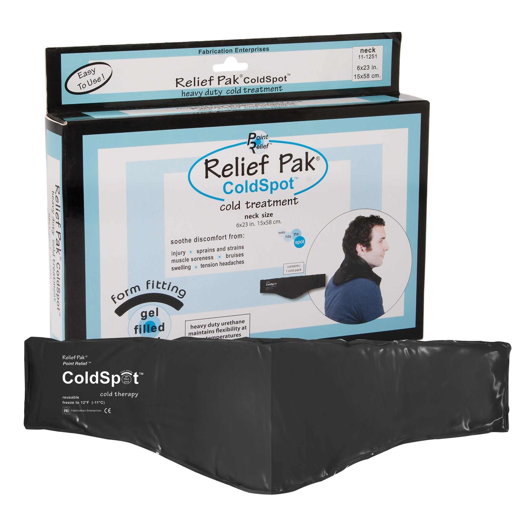 Relief Pak® ColdSpot™ Contoured Cold Pack for Necks – Medical Supply HQ