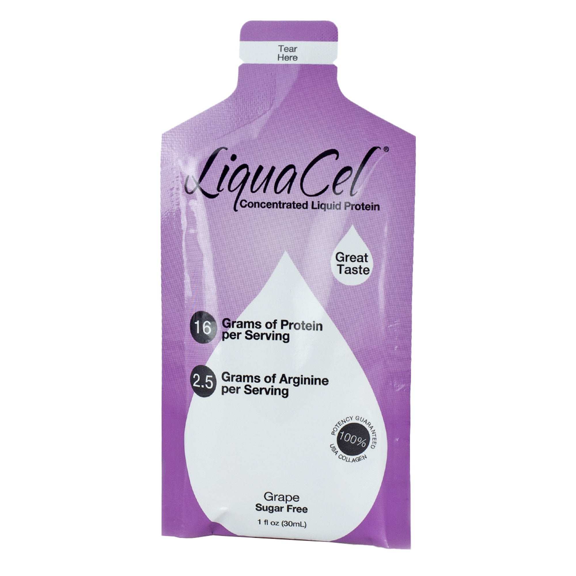 LiquaCel™ Grape Oral Protein Supplement, 1 oz. Packet – Medical Supply HQ