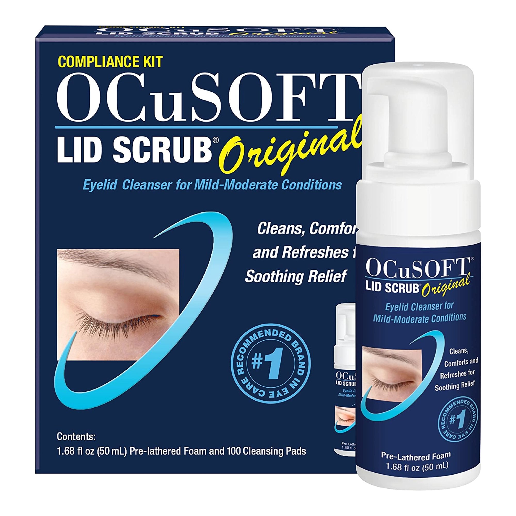 OCuSOFT® Lid Scrub® Eyelid Cleanser Kit – Medical Supply HQ
