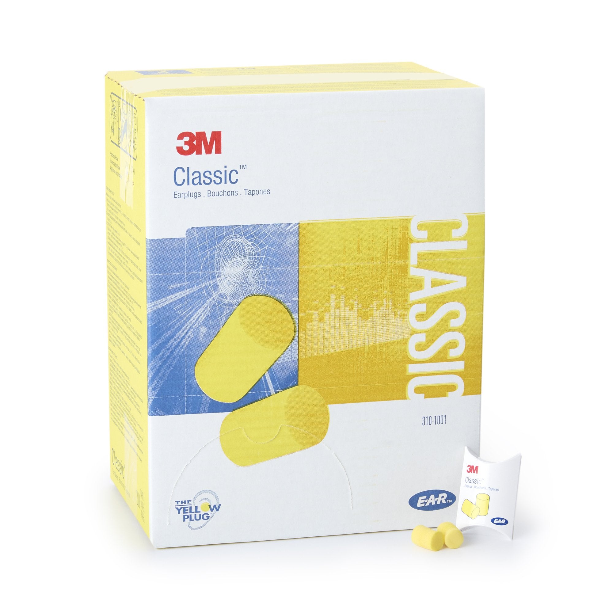 3M™ E-A-R™ Classic™ Cordless Earplugs – Medical Supply HQ