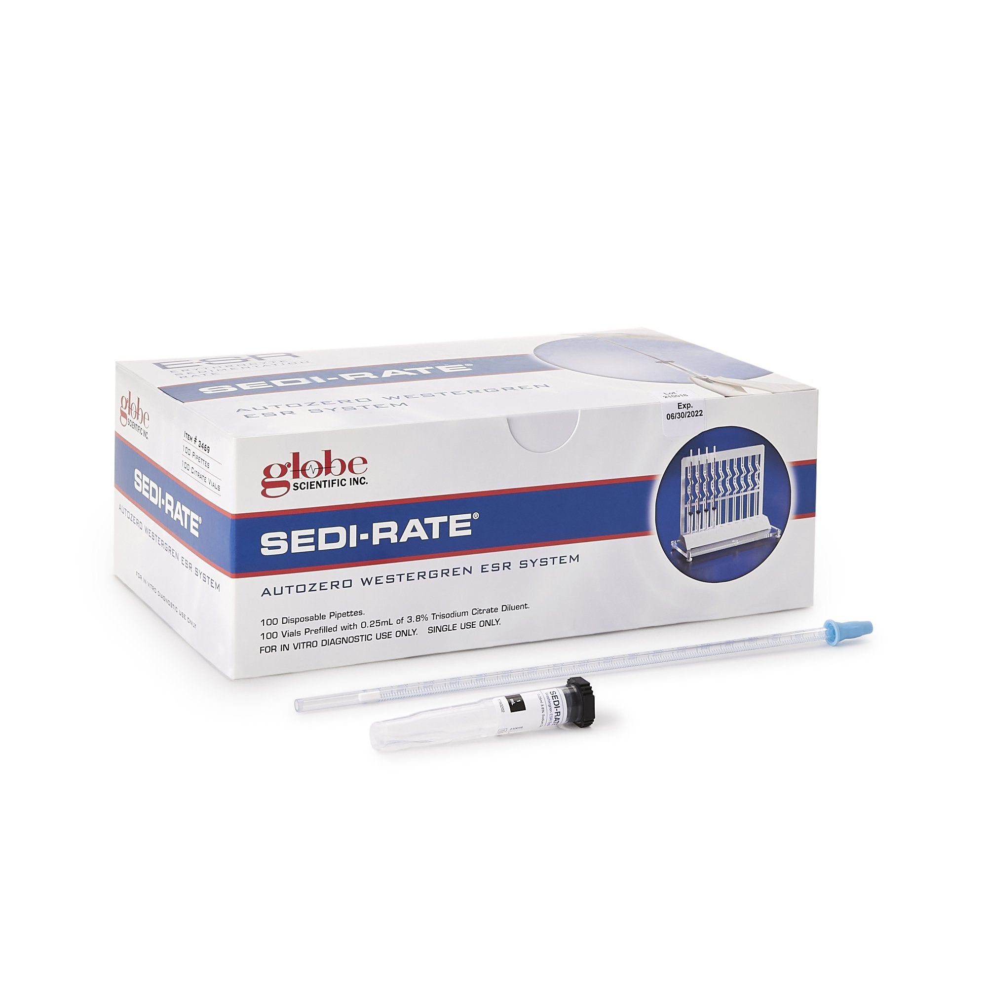 Sedi-Rate™ Autozero Westergren Test Kit – Medical Supply HQ