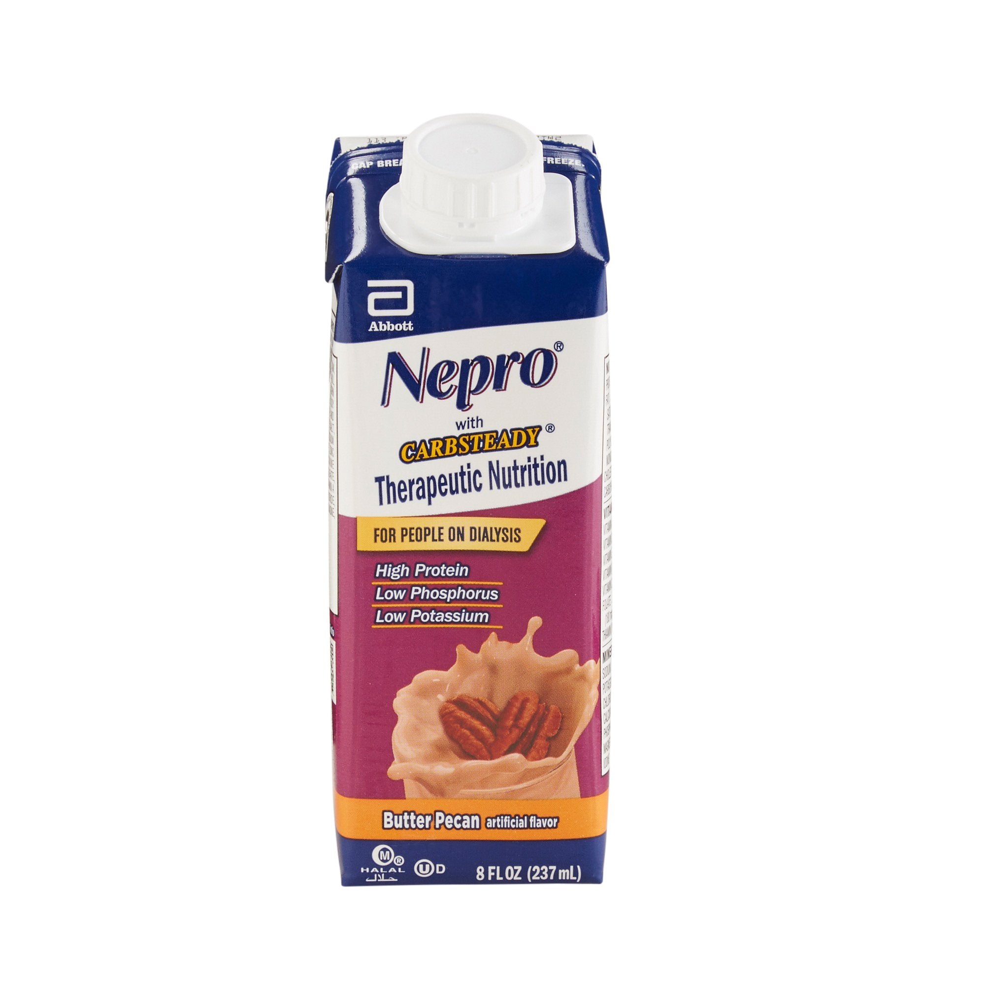 Nepro with Carbsteady Oral Supplement, Butter Pecan, Ready-to-Use, 8-oz ...