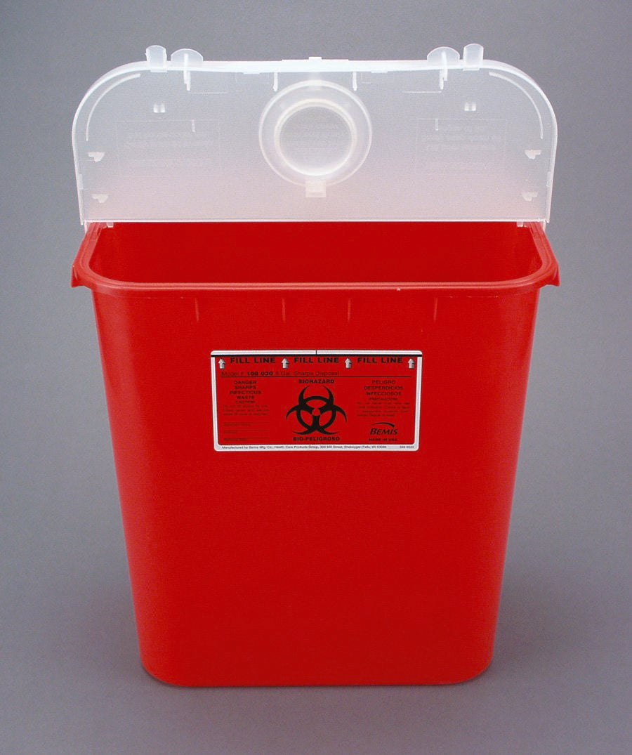 CONTAINER, SHARPS RED 8GL (10/CS) – Medical Supply HQ