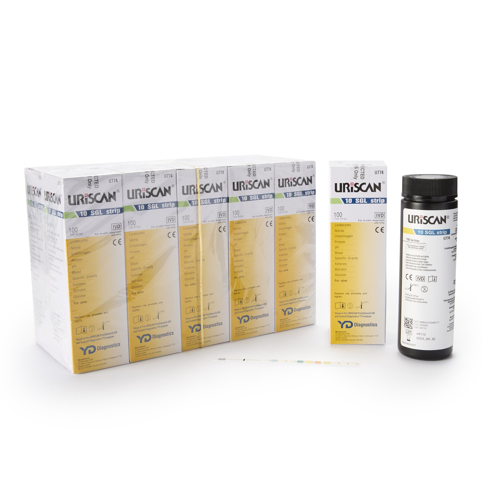 URISCAN Urine Reagent Strip – Medical Supply HQ
