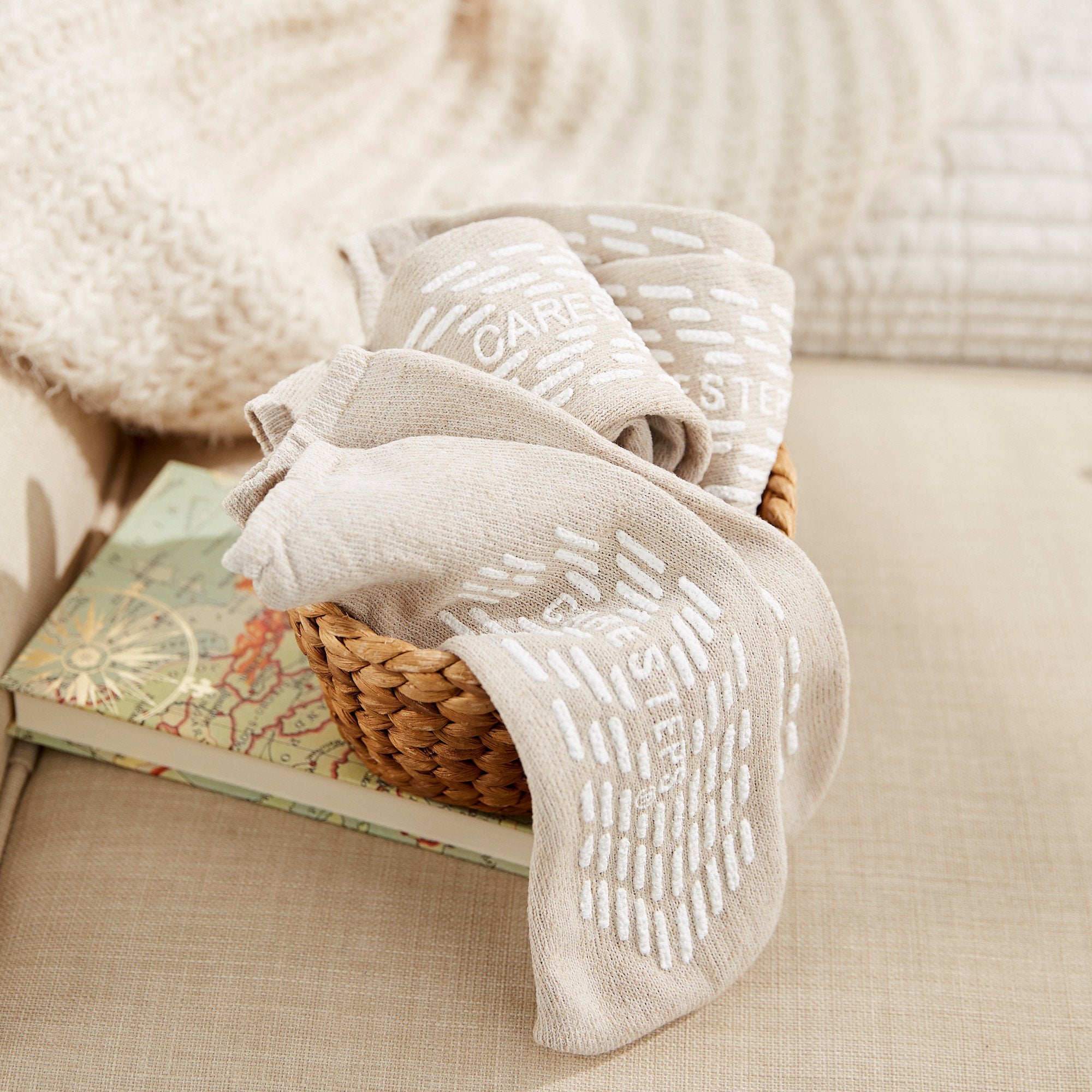 Care-Steps® Single Tread Slipper Socks, Large – Medical Supply HQ